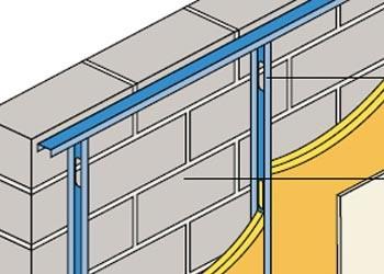 Metal c stud on wall lining | DIYnot Forums