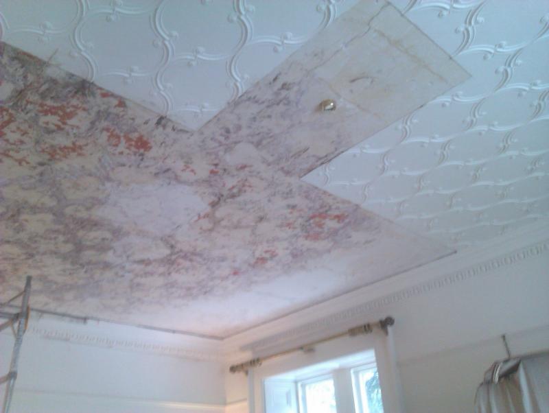 Lincrusta Restoration Project in Scotland UK | DIYnot Forums