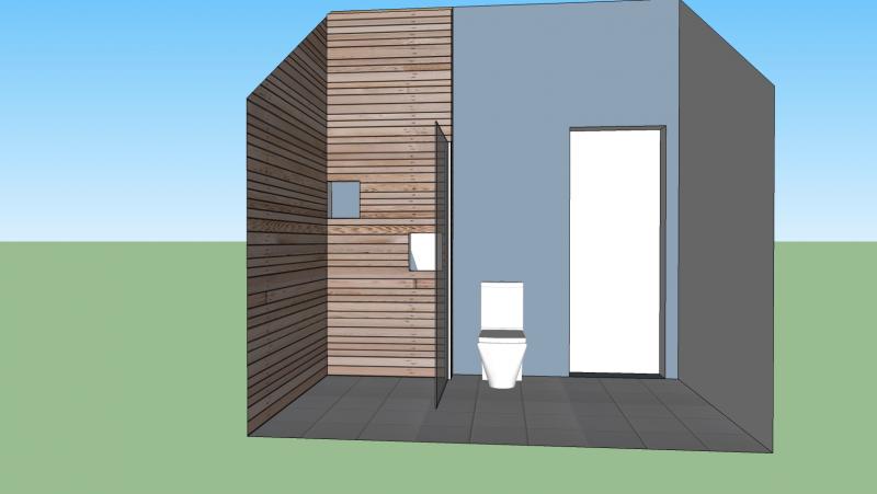 Red Cedar Cladding in wet room | DIYnot Forums