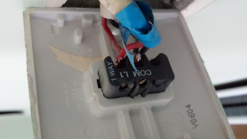Wiring a new dimmer switch .. | DIYnot Forums