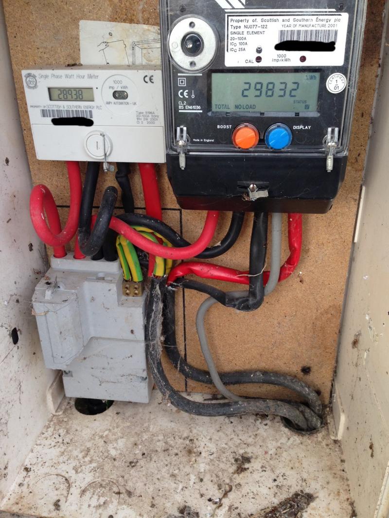 Not normal Meter Tails, Concentric? | DIYnot Forums