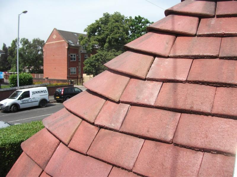 Bonnet tiles - acceptable or bodge? | DIYnot Forums