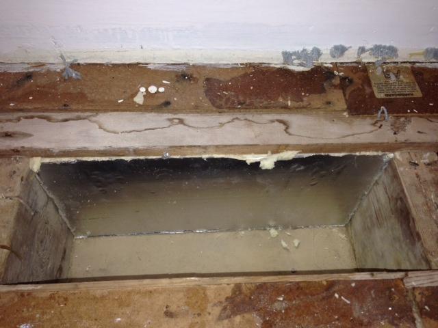 Drafty suspended wooden floor void upstairs (1st floor) | DIYnot Forums