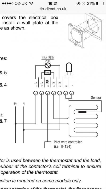 Electric Underfloor Heating Wiring Diagram Uk - Wiring Diagram