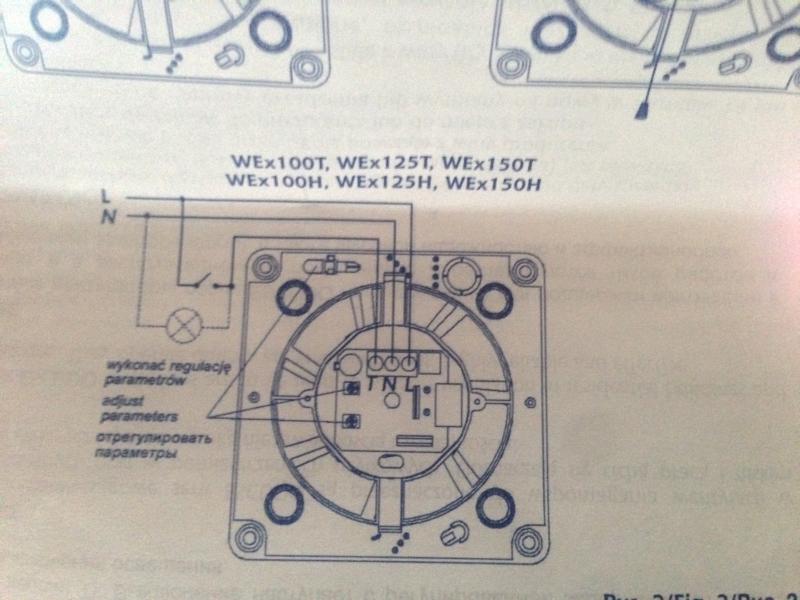 Extractor fan wiring | DIYnot Forums