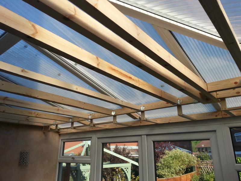 Plasterboard Ceiling In Conservatory | Shelly Lighting