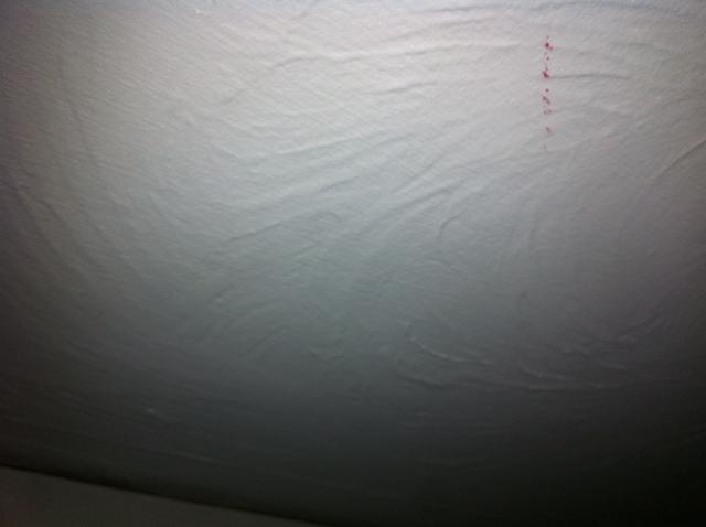 red marks appearing on newly painted walls and ceilings | DIYnot Forums