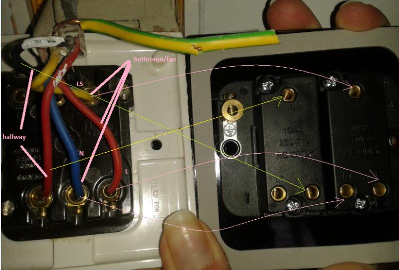 Help needed replacing switches | DIYnot Forums