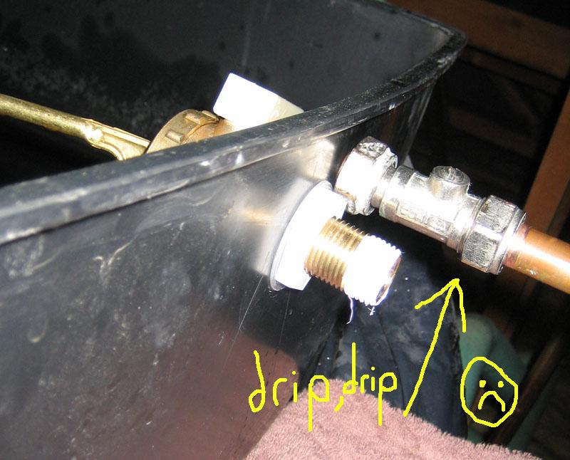 Cold Water Tank Ballcock Diagram Cold Water Header Tank Over