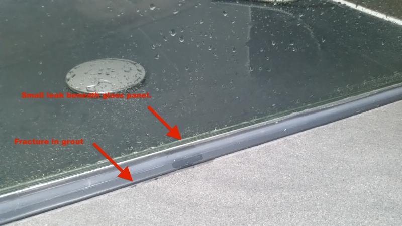 Shower Tray Leak and Grout Advice | DIYnot Forums