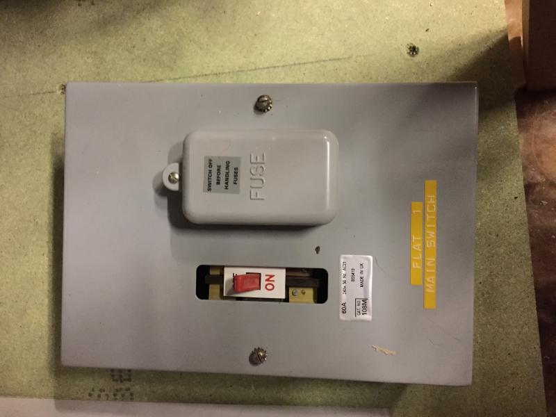 Missing cover from switch fuse | DIYnot Forums