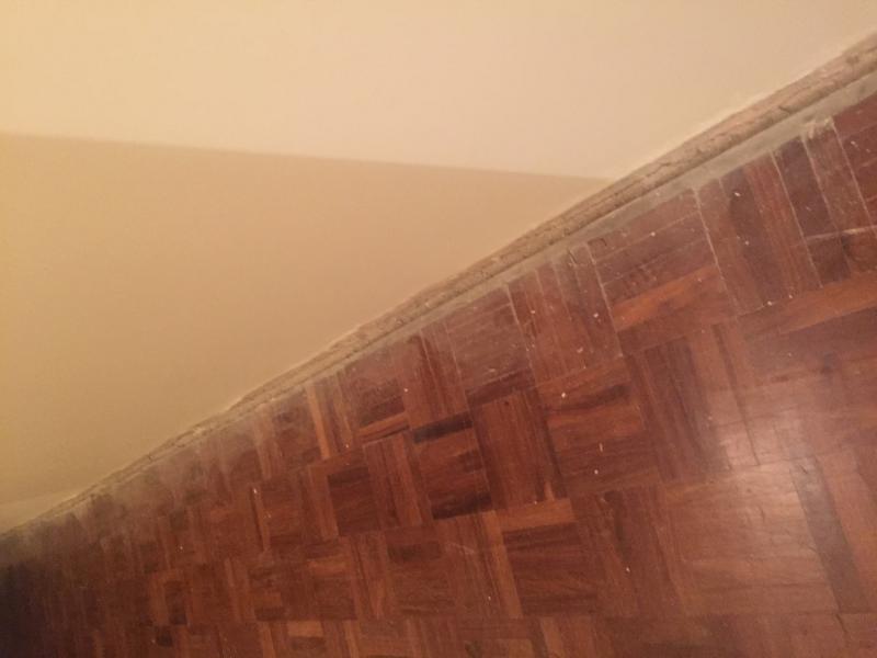 Edge of Parquet flooring | DIYnot Forums