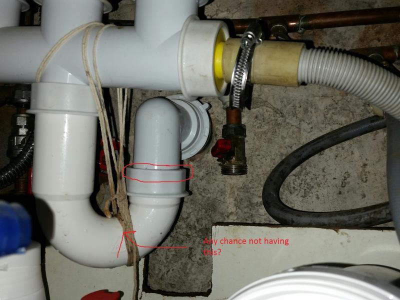 Need help with Waste&Trap replacement-bad smell from U s | DIYnot Forums