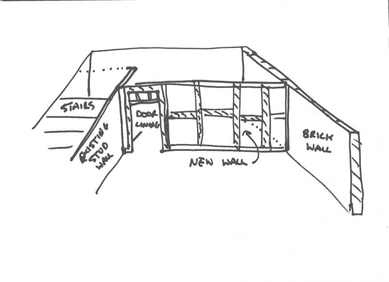 Advice on building a stud wall | DIYnot Forums