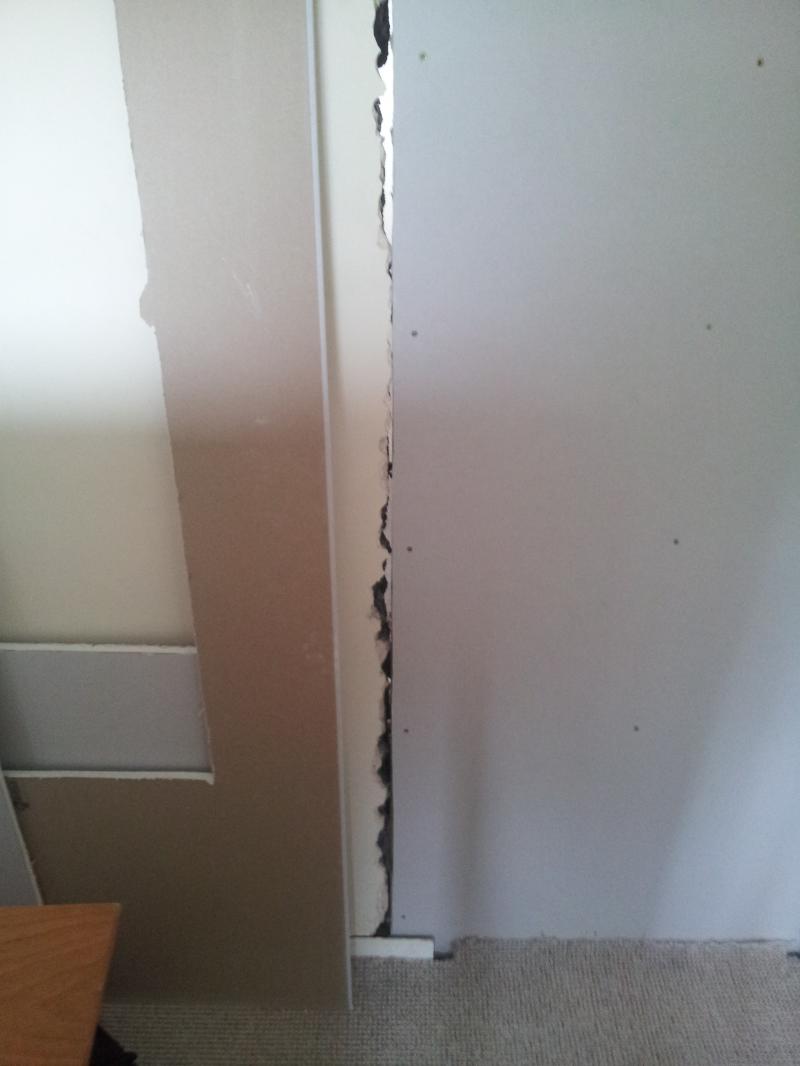 What material for huge wall gaps. | DIYnot Forums