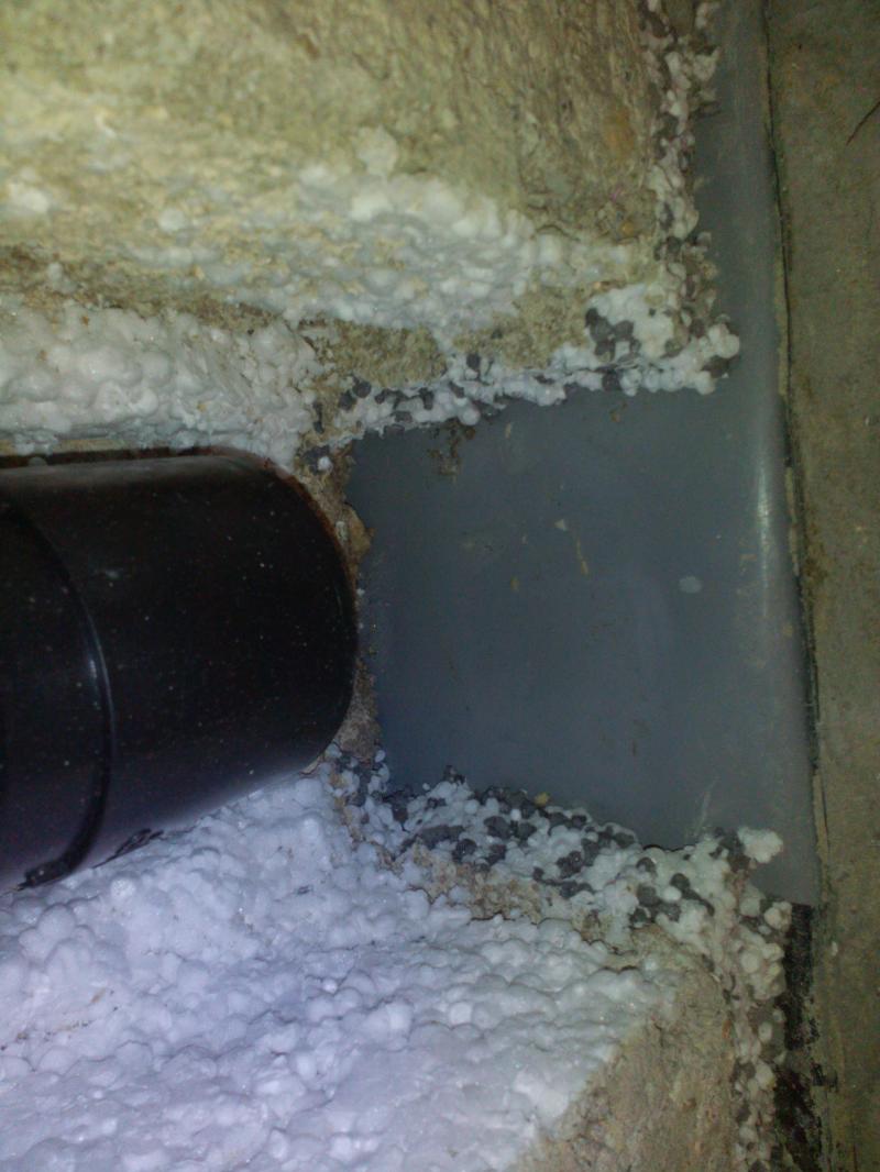 moisture on DPM edge | DIYnot Forums