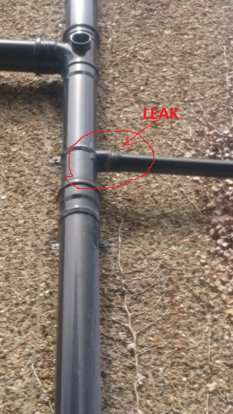 Leaking joint in drainage pipe - What do I need to buy? | DIYnot Forums